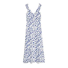 V&eacute;ro Moda Vero Moda Kleid 'VMDICTHE' Damen Gr&ouml;&szlig;e 42 azur / wei&szlig; Sommerkleid