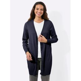 WITT WEIDEN Long-Strickjacke in marine | Gr.: 40