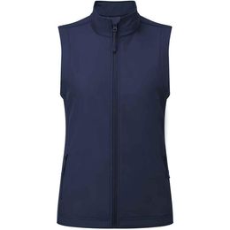 Premier Womens/Ladies Windchecker Gilet (Marine)