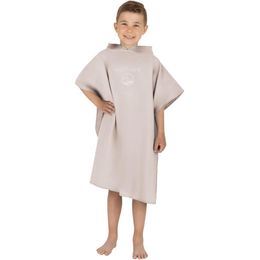 Normani Kinder Badeponcho aus schnelltrocknendem Mikrofaser in Rosa | Gr.: 60 x 60 cm