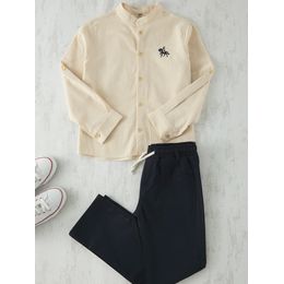 Trendyol Set Jungen Gr&ouml;&szlig;e 152/158 ecru / navy