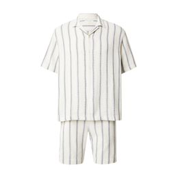 Selected Sweatsuit 'SLHCAL' male size M Dusty blue / Black / Egg shell