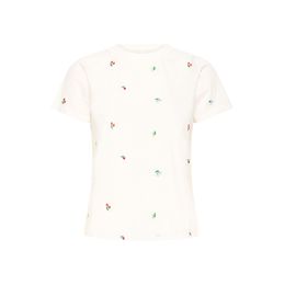 Ichi Shirt 'IHOLYA' female size M Pastel blue / Green / Red / White