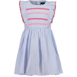 Blue Seven M&auml;dchen Sommerkleid "Kleid", blau, Gr. 98, 100% Baumwolle, Kleider