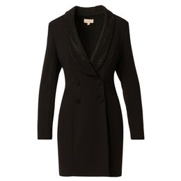 Adrianna Papell Cocktail Kleid Knit Crepe Blazer Dress in schwarz | Gr.: 42
