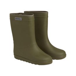 EN FANT Kinder Gummistiefel "Rain Boots Solid" in Gr&uuml;n | Gr.: 24