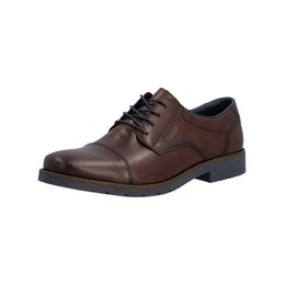 Rieker Herren Schn&uuml;rschuh "Rieker Businessschuhe Glattleder", Gr. 47, braun, Glattleder, Schuhe