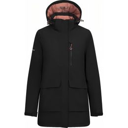 Trespass Regenjacke "Hosho Rainwear Jacket" in Schwarz | Gr.: 3XL
