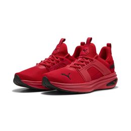 Puma Herren Sneaker "SOFTRIDE Enzo 6 Sneakers Erwachsene", Gr. 42, rot, Obermaterial: Synthetik, Textil. Futter: Textil. Innensohle: Textil.