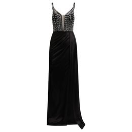 Kraimod Abendkleid Damen Gr&ouml;&szlig;e 38 schwarz / transparent Sommerkleid