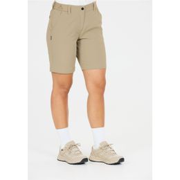 WHISTLER Damen Shorts "Barrie", beige, Gr. 40, unifarben, 94% Polyester, 6% Elasthan, Hosen, im relaxed Fit