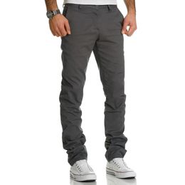 REPUBLIX Slim Chino ANDREW in Dunkelgrau | Gr.: W33/L32