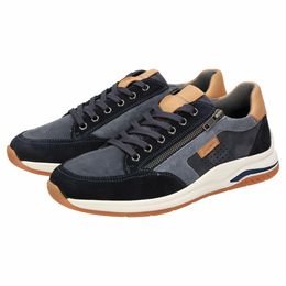 Sioux Herren Sneaker "Turibio-702-J", Gr. 41,5, blau, Obermaterial: 50% Kalbsveloursleder CAVL. 50% Kalbsnubukleder CANU. 100% Gummi rubber., Schuhe
