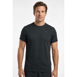 Sch&ouml;ffel SCH&Ouml;FFEL Herren T-Shirt "T Shirt Buchberg M", schwarz, Gr. 56, Obermaterial: 60% Baumwolle, 40% Polyester, Shirts, f&uuml;r Trekking und Freizeit,