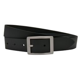 AnnaMatoni Damen Lederg&uuml;rtel "AnnaMatoni Damen Basic Lederg&uuml;rtel 3cm echt Leder Made in", schwarz, Gr. 130, 100% Leder, G&uuml;rtel