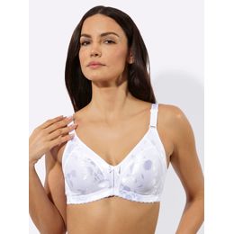 Naturana Damen T-Shirt-BH, Gr. 85wei&szlig;, 93% Polyamid, 7% Elasthan, BHs