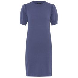 Laura Scott Strickkleid in graublau-melange | Gr.: 46