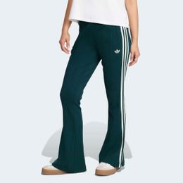 Damen Sporthose "adidas originals", gr&uuml;n, Gr. S, adidas originals, Obermaterial: 59% Baumwolle, 39% Polyester, 2% Elasthan, Hosen
