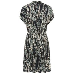 Laura Scott Sommerkleid in schwarz-petrol | Gr.: 46