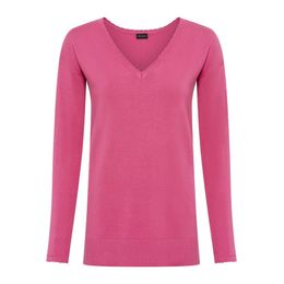 Laura Scott V-Ausschnitt-Pullover in pink | Gr.: 36-38