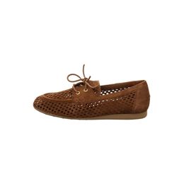 Paul Green Mokassins Schn&uuml;rschuhe in Braun | Gr.: 38,5