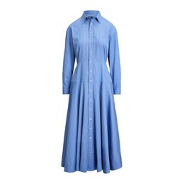 Polo Ralph Lauren Kleid Damen Gr&ouml;&szlig;e 38 himmelblau / kirschrot Sommerkleid