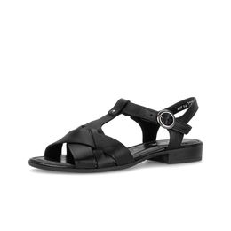 Gabor Damen Riemchensandale "Riemchensandale", Gr. 37, schwarz, Schuhe