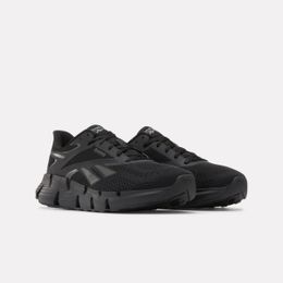 Reebok Herren Laufschuh "ZIG DYNAMICA 6", Gr. 46, schwarz, Synthetik, Textil, Schuhe
