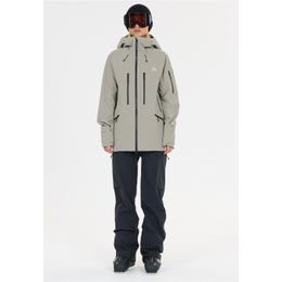 SOS Damen Skijacke "Kula", beige, Gr. XL, unifarben, 84% Polyamid, 16% Elasthan, Jacken, mit wasserdichter Membran