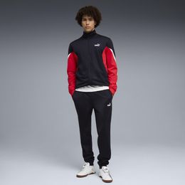 Puma Herren Jogginganzug "Essentials Block Trainingsanzug Herren", schwarz, Gr. XS, Obermaterial: 100% Polyester. Taschenfutter: 100% Polyester.