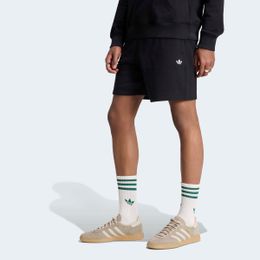 Herren Shorts "TREFOIL ESSENTIALS FLEECE", schwarz, Gr. XXL, adidas originals, Obermaterial: 100% Baumwolle, Hosen