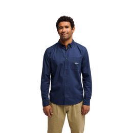 Quiksilver Herren Langarmhemd "Diamond", blau, Gr. XL, Obermaterial: 100% Baumwolle., Hemden