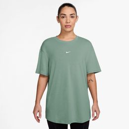 Nike Damen T-Shirt "W NK ONE RELAXED DF SS TOP", gr&uuml;n, Gr. XL, Jersey, Obermaterial: 81% Polyester, 13% Baumwolle, 6% Elasthan, Shirts,
