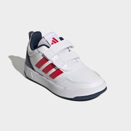 Kinder Sneaker "TENSAUR SPORT 3.0 CF K", adidas Sportswear, Gr. 33, rot, Synthetik, Textil, Schuhe, f&uuml;r Kinder & Jugendliche