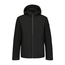 Luhta Herren Outdoorjacke "Luhta Softshell jacke Karijoki", schwarz, Gr. 48, Stoff, 100% Polyester, Jacken