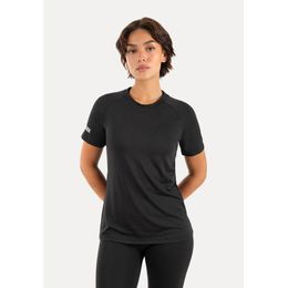 Smilodox T-Shirt Basic Selia in Schwarz | Gr.: XL