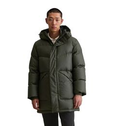 Marc O'Polo Herren Daunenmantel, gr&uuml;n, Gr. XXL, MARC O'POLO DENIM, Web, Obermaterial: 100% Polyester. Futter: 100% Polyester. Wattierung: 70% Daunen, 30% Federn,