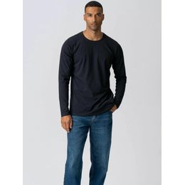 TEESHOPPEN Herren Kurzarmhemd "TEESHOPPEN T-shirt Basic Long", schwarz, Gr. XL, Obermaterial: 100% Baumwolle, Hemden
