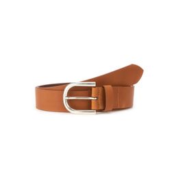BA98-Cologne Damen Lederg&uuml;rtel "BA98-Cologne G&uuml;rtel", braun, Gr. 75, uni, Obermaterial: 100% Lammleder LEL., G&uuml;rtel, handgefertigt