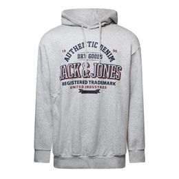 Jack & Jones Jack And Jones - Kapuzenpullover f&uuml;r Herren, Plus (Wei&szlig;)