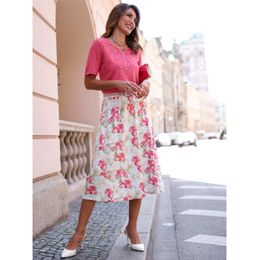 WITT WEIDEN Spitzen-Shirt in fuchsia | Gr.: 36