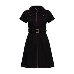 Queen Kerosin Kleid Racing Queen in schwarz | Gr.: 3XL