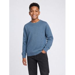 PETROL INDUSTRIES Feinstrick-Pullover mit Rundhals millshore in Blau | Gr.: 128