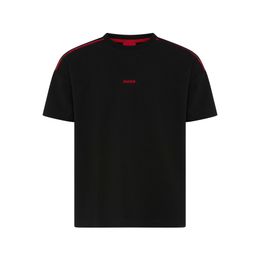 HUGO UNDERWEAR Herren T-Shirt "NOAH", Gr. XL, schwarz, Jersey, Obermaterial: 61% Baumwolle, 34% Modal, 5% Elasthan, Shirts