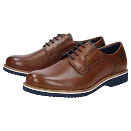 Sioux Herren Schn&uuml;rschuh "Dilip-716-H", Gr. 46, braun, Obermaterial: 100% Kalbsleder CAL. 100% Gummi rubber., Schuhe