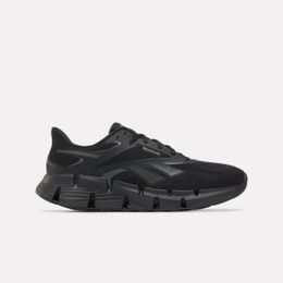 Reebok Herren Laufschuh "ZIG DYNAMICA 6", Gr. 45, schwarz, Synthetik, Textil, Schuhe