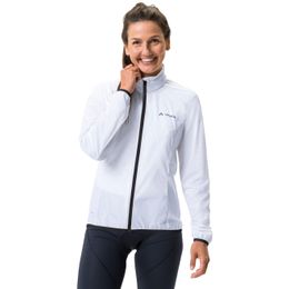 Vaude Damen Fahrradjacke "Women's Matera Air Jacket", wei&szlig;, Gr. 36, unifarben, Web, Obermaterial: 100% Polyamid, Jacken, mit hochschlie&szlig;endem Kragen,