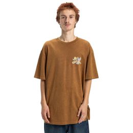 DC Shoes Herren T-Shirt "Outgrow", braun, Gr. XS, Obermaterial: 75% Baumwolle, 25% Baumwolle., Shirts