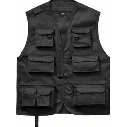 Brandit Weste "Hunting Vest" in Schwarz | Gr.: XL