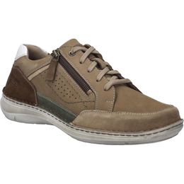 Josef Seibel Herren Schn&uuml;rschuh "New Anvers 11, sand-multi", Gr. 40, beige, Obermaterial: 100% Rindsleder Leather cow., Schuhe